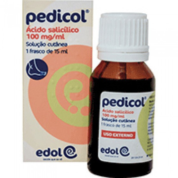 Pedicol, 100 mg/mL-15 mL x 1 sol cut | Saude Mayor