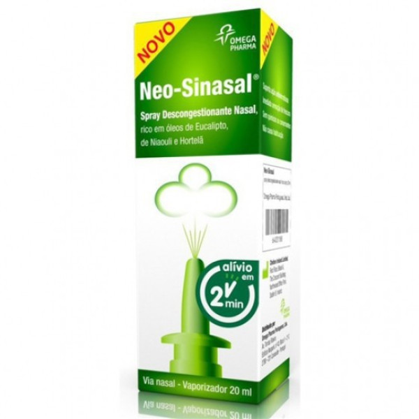 Neo-Sinasal Spray Nasal 20 Ml | Saude Mayor